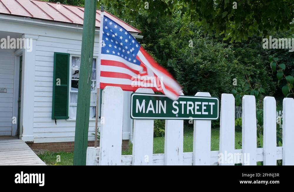 American flag by street Stock Videos & Footage - HD and 4K Video Clips ...
