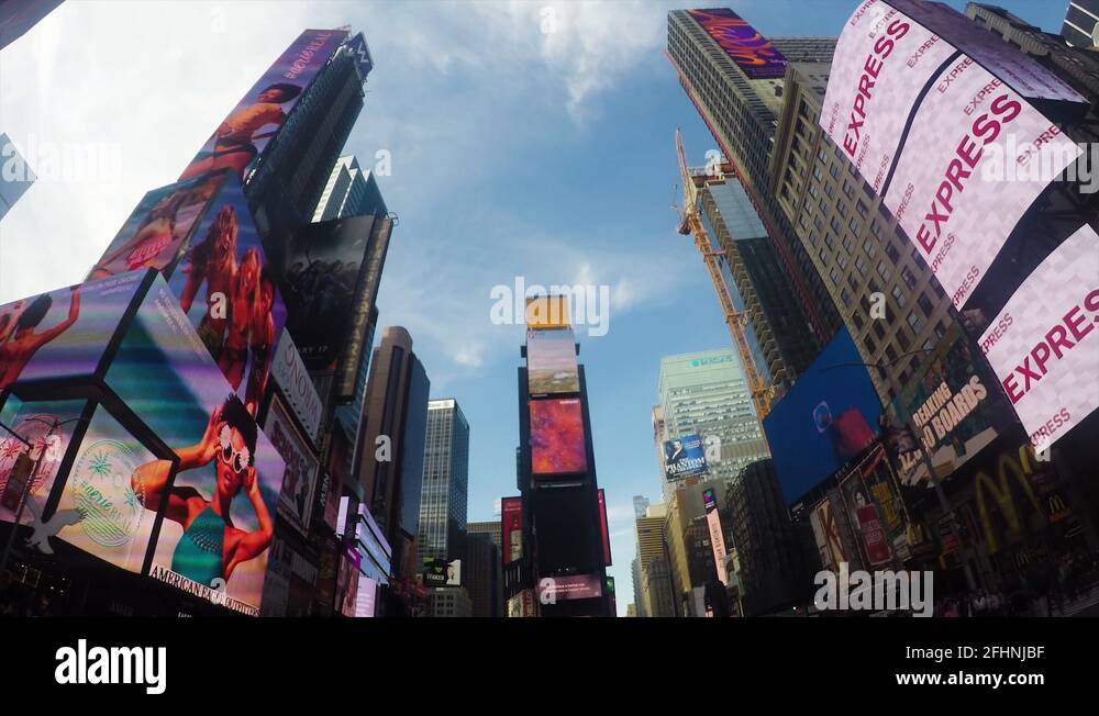 Buildings at times square Stock Videos & Footage - HD and 4K Video ...