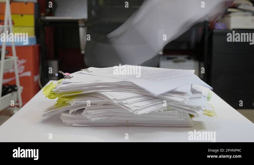 Stack of manuscripts Stock Videos & Footage - HD and 4K Video Clips - Alamy