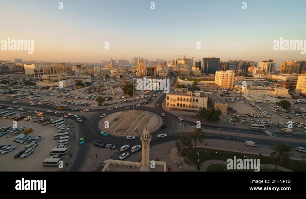 Doha roundabout Stock Videos & Footage - HD and 4K Video Clips - Alamy