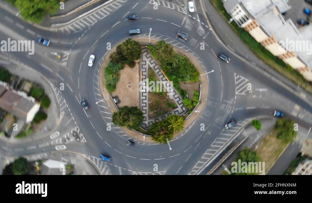 Circular roundabout sign Stock Videos & Footage - HD and 4K Video Clips ...
