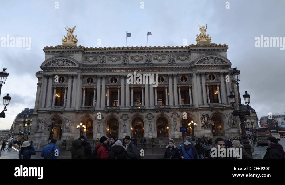 Paris opera house exterior Stock Videos & Footage - HD and 4K Video ...