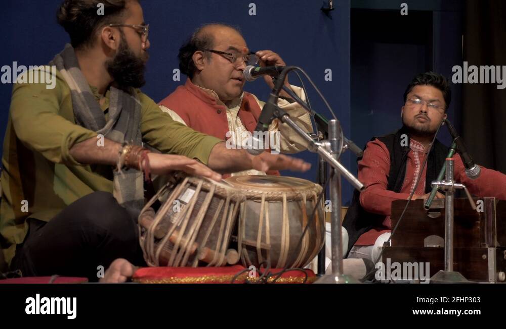 Indian music concert on stage Stock Videos & Footage - HD and 4K Video ...