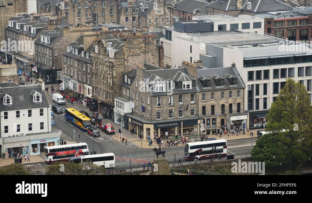 Edinburgh capital city tour Stock Videos & Footage - HD and 4K Video ...
