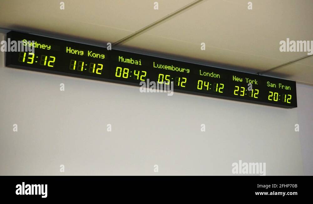 World clock Stock Videos & Footage - HD and 4K Video Clips - Alamy
