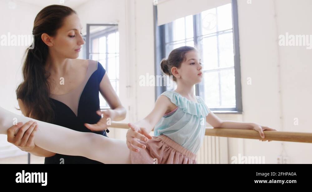 Children teacher ballet class Stock Videos & Footage - HD and 4K Video ...