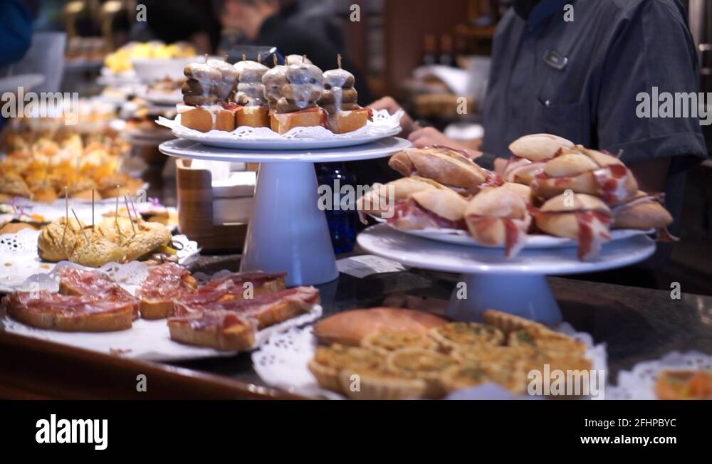 Pintxos Stock Videos & Footage - HD and 4K Video Clips - Alamy