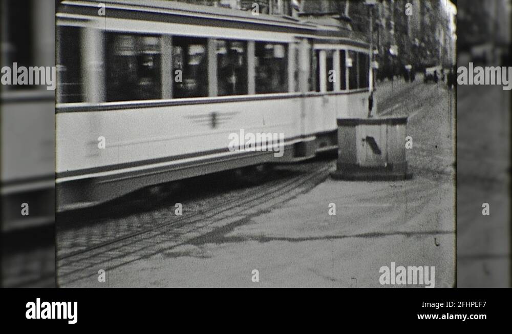 Historic trolley street scene Stock Videos & Footage - HD and 4K Video ...