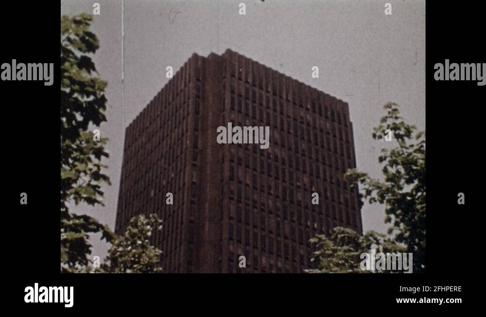 1970s: Buildings. City streets. Building is labelled "BUFFALO AND ERIE ...