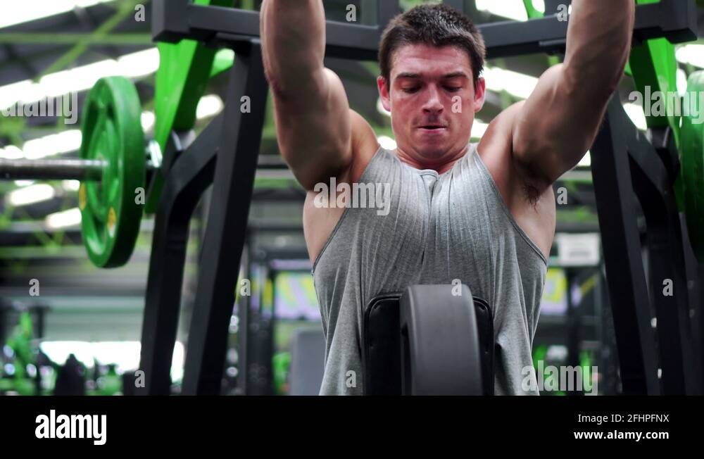 Gym Back Workout, Lateral Row Machine, 4K Strength Fitness Program ...