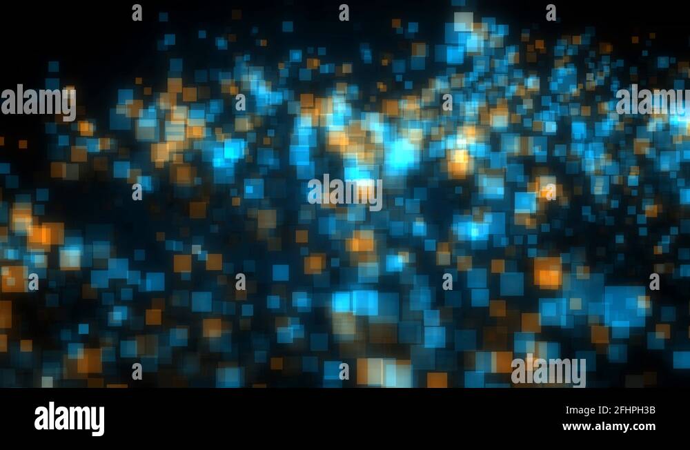 World Map Digital Particles Stock Video Footage - Alamy