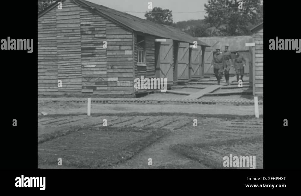 Major General George Read at 2nd Army Corps headquarter - 1918 Stock ...