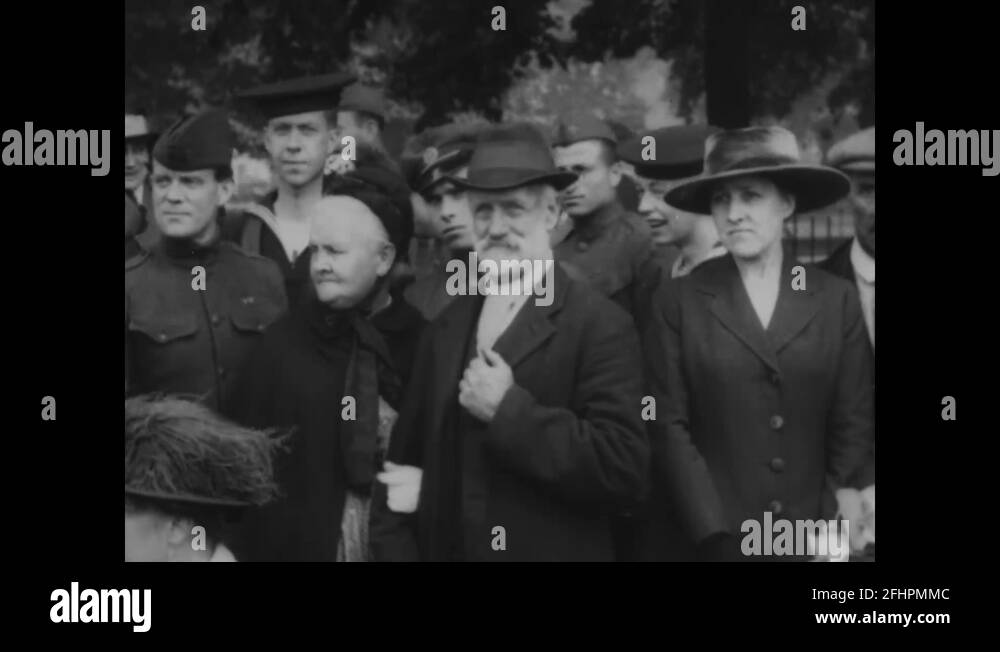 American military parade during ww1 Stock Videos & Footage - HD and 4K ...