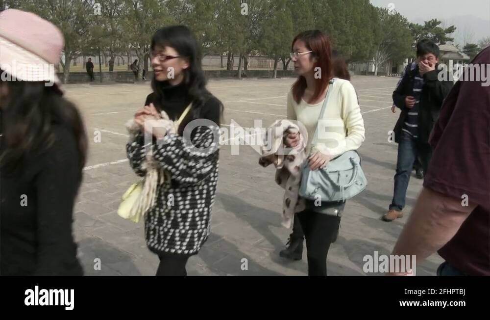 Group chinese people walk Stock Videos & Footage - HD and 4K Video ...