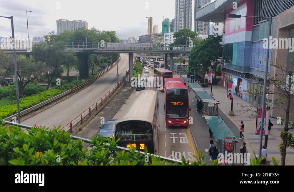 Red bus in hong kong Stock Videos & Footage - HD and 4K Video Clips - Alamy