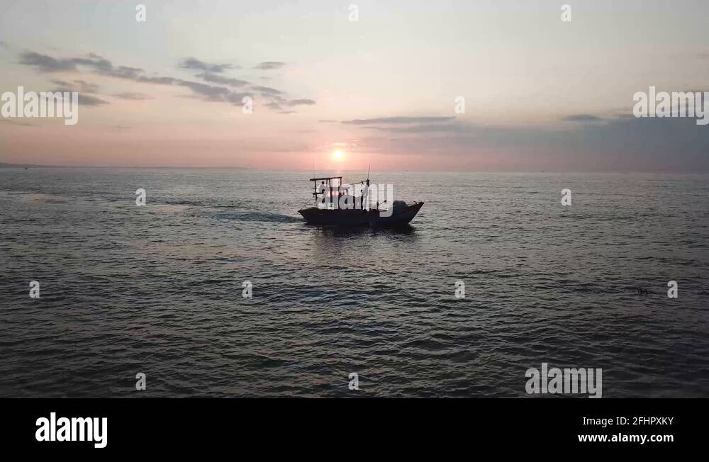 Fisherman on a boat in the ocean Stock Videos & Footage - HD and 4K ...