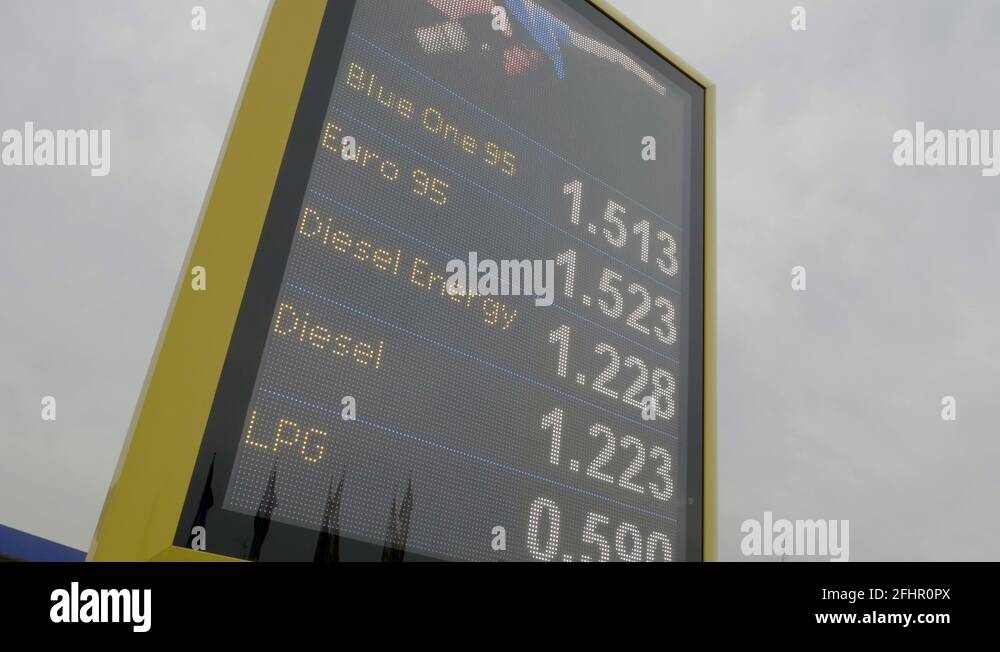 Digital fuel display Stock Videos & Footage - HD and 4K Video Clips - Alamy
