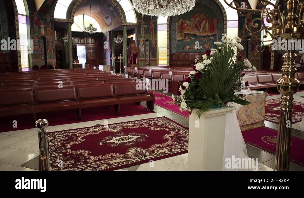 Greek orthodox church interior Stock Videos & Footage - HD and 4K Video ...