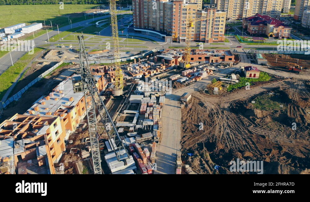 Residential building process Stock Videos & Footage - HD and 4K Video ...