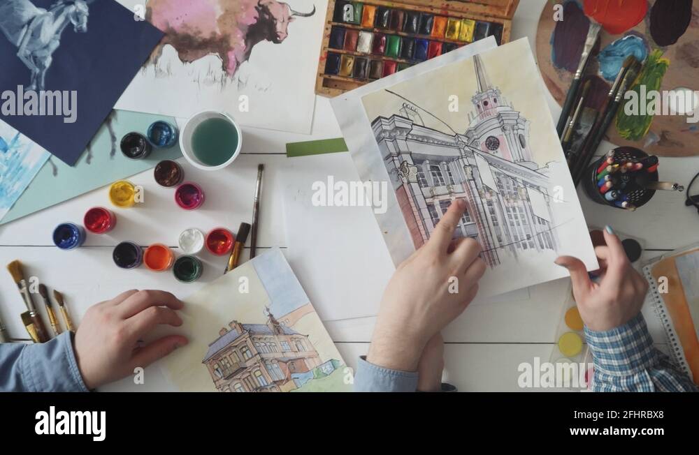 Student artist Stock Videos & Footage - HD and 4K Video Clips - Alamy