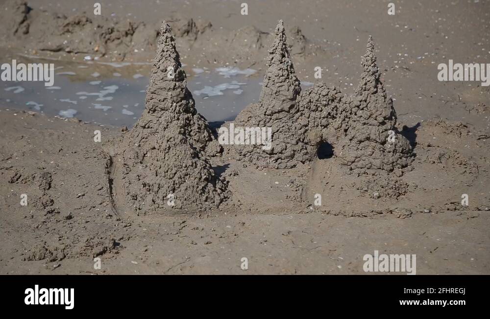 Castle on beach with moat Stock Videos & Footage - HD and 4K Video ...