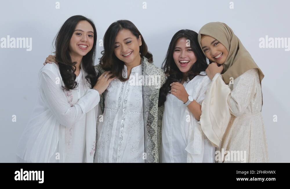 Group young muslim women smiling Stock Videos & Footage - HD and 4K ...