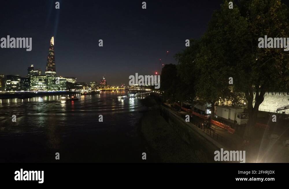 London night time landscape Stock Videos & Footage - HD and 4K Video ...