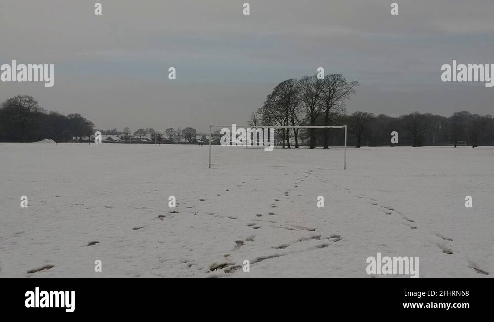 Snow football pitch Stock Videos & Footage - HD and 4K Video Clips - Alamy