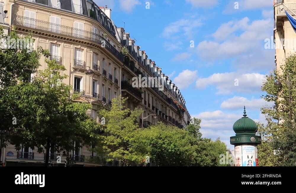 Typical district of paris Stock Videos & Footage - HD and 4K Video ...