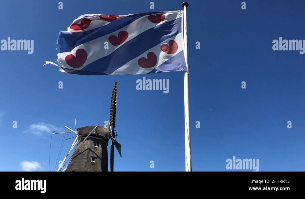 Friesland flag Stock Videos & Footage - HD and 4K Video Clips - Alamy