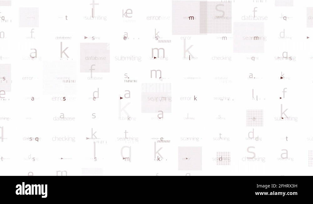 Letter matrix alphabet computer screen tech web spelling education ...