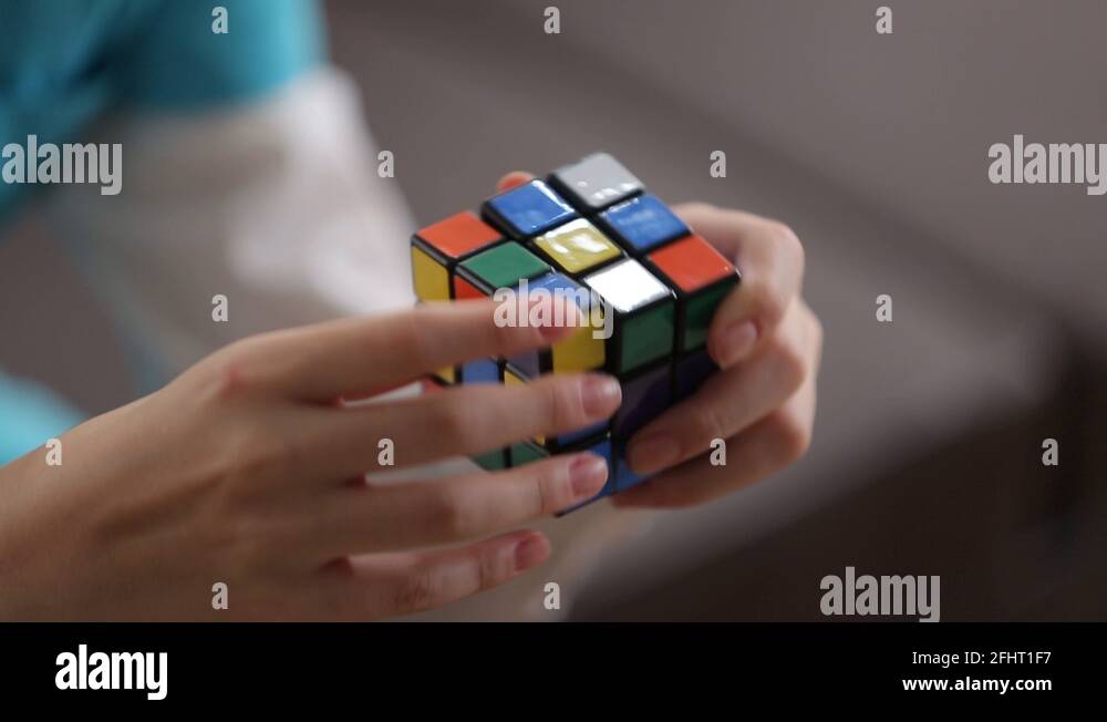 Rubik's cube Stock Videos & Footage - HD and 4K Video Clips - Alamy