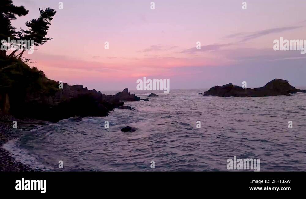 Coastline cliff japanese landscape Stock Videos & Footage - HD and 4K ...