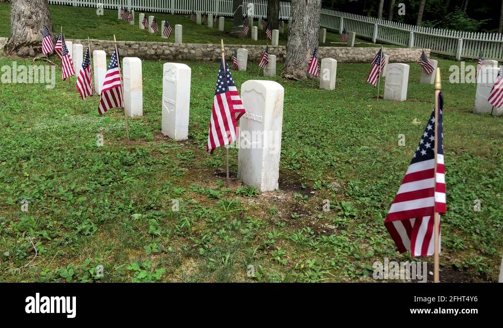 Antique military burial ground of U.S. unknown soldiers from Fort ...