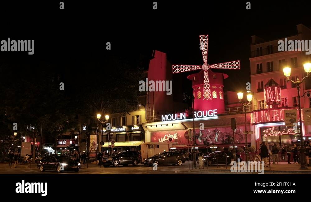 Moulin rouge street view Stock Videos & Footage - HD and 4K Video Clips ...