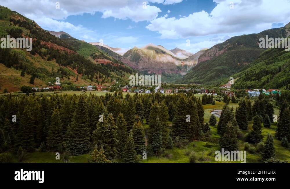 Telluride town colorado summer Stock Videos & Footage - HD and 4K Video ...