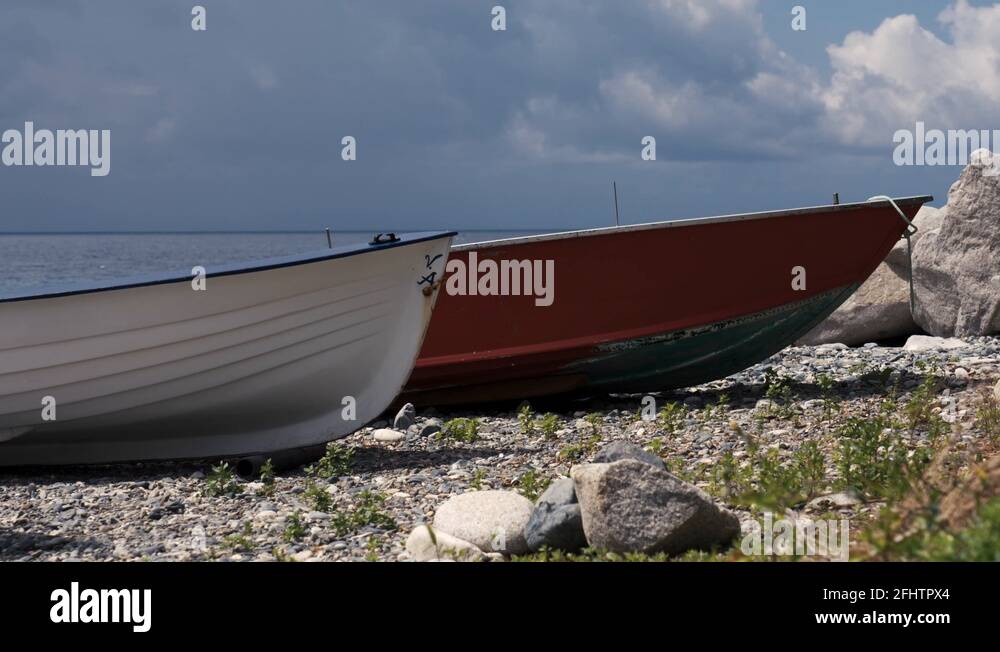 Boats on pebble beach Stock Videos & Footage - HD and 4K Video Clips ...