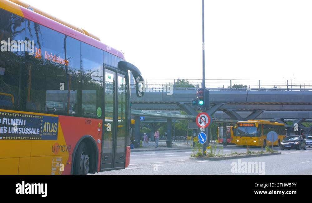 Danish public bus Stock Videos & Footage - HD and 4K Video Clips - Alamy