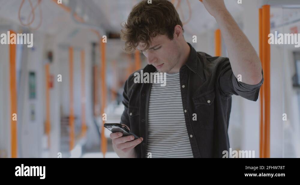 Smartphone on train Stock Videos & Footage - HD and 4K Video Clips - Alamy