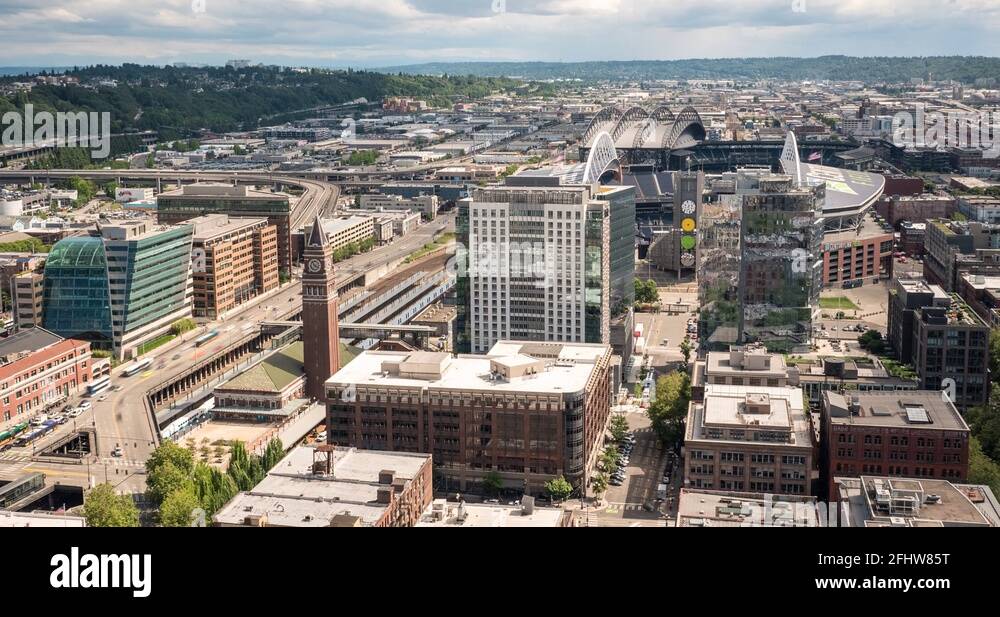 Seattle stadium district Stock Videos & Footage - HD and 4K Video Clips ...