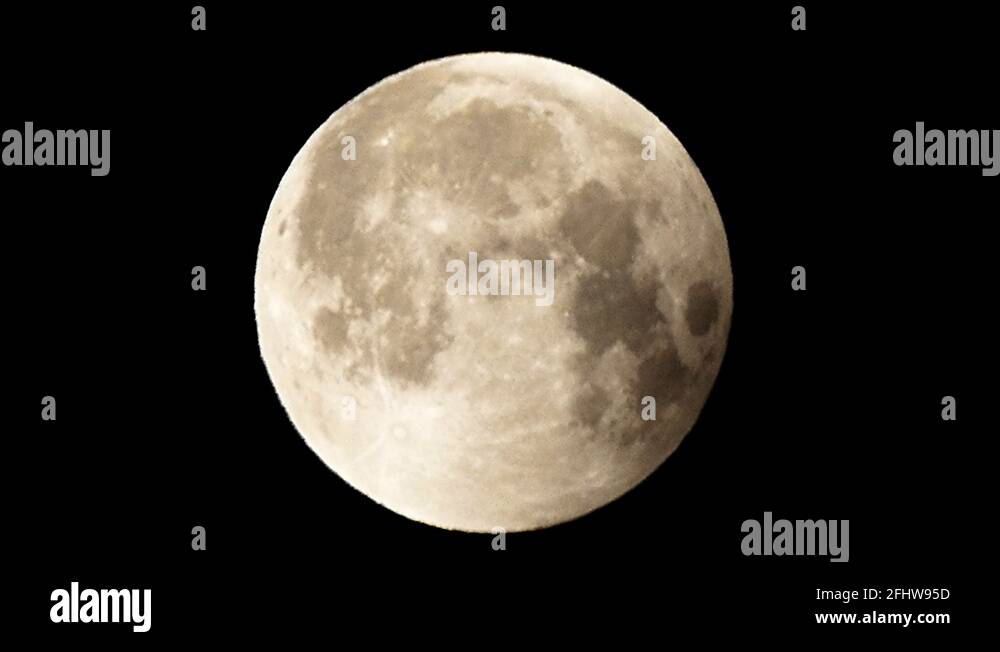 full moon images in different phases and sizes in the sky,4k video full ...