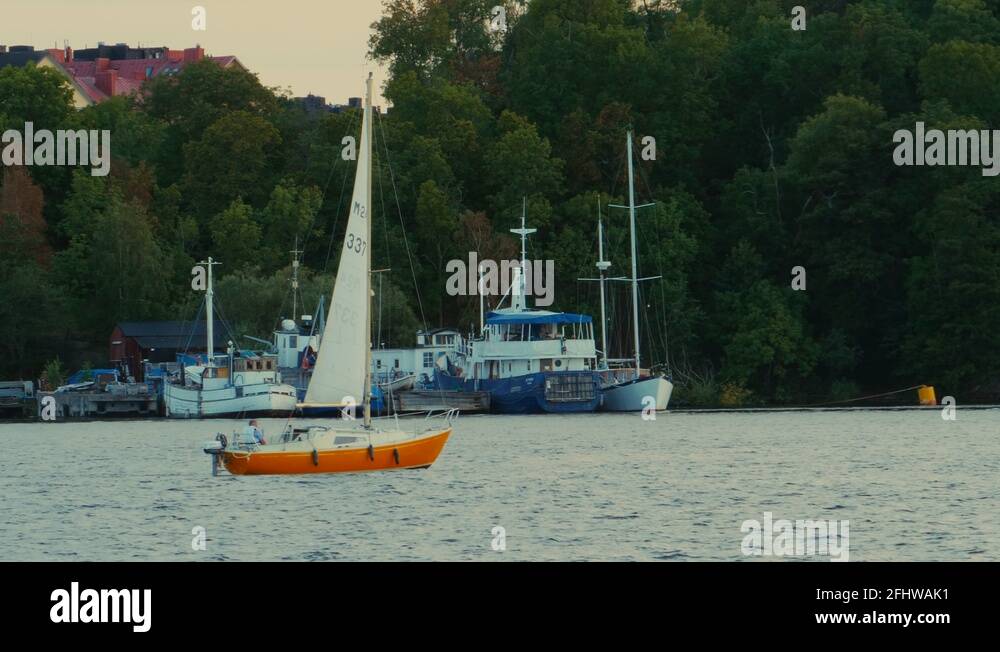 Orange sailing boat Stock Videos & Footage - HD and 4K Video Clips - Alamy