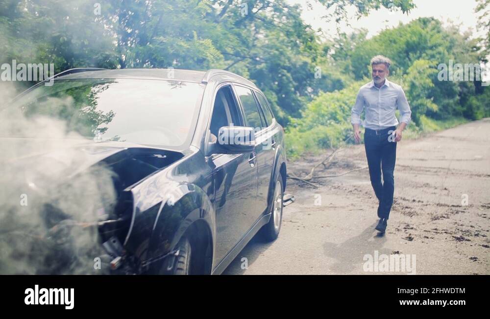 Man running car accident Stock Videos & Footage - HD and 4K Video Clips ...