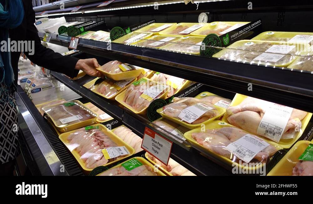 Packaged chicken grocery store Stock Videos & Footage - HD and 4K Video ...