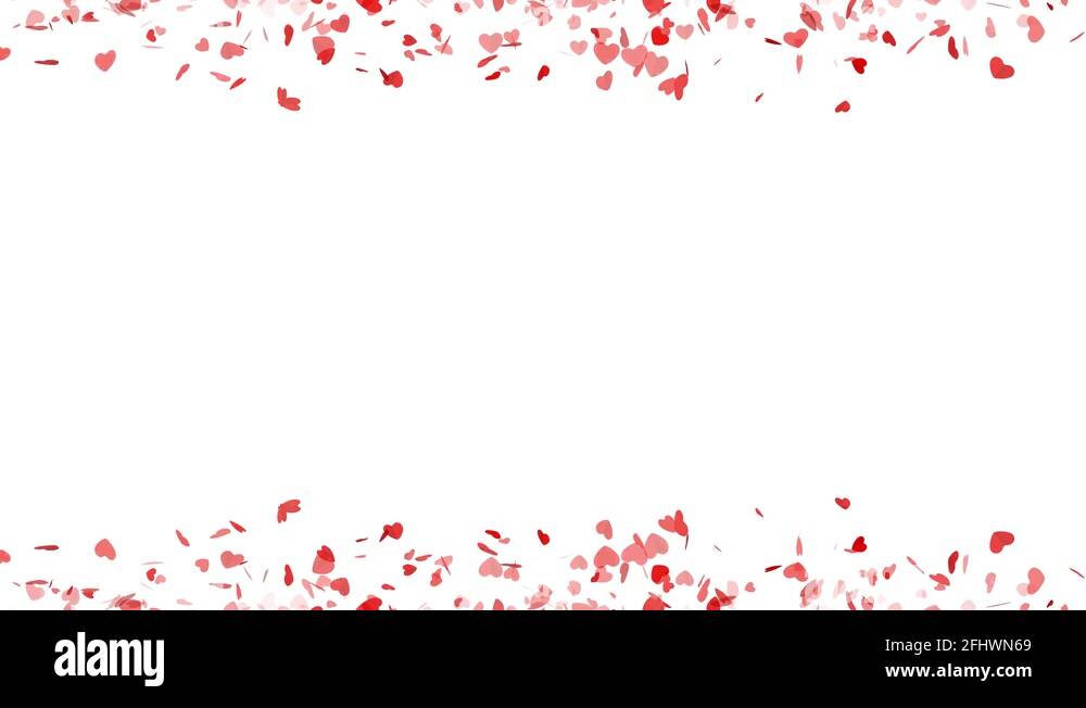 Falling Heart Background for wedding, invitation Falling hearts ...