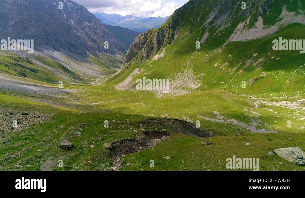 Valley between two mountains Stock Videos & Footage - HD and 4K Video ...