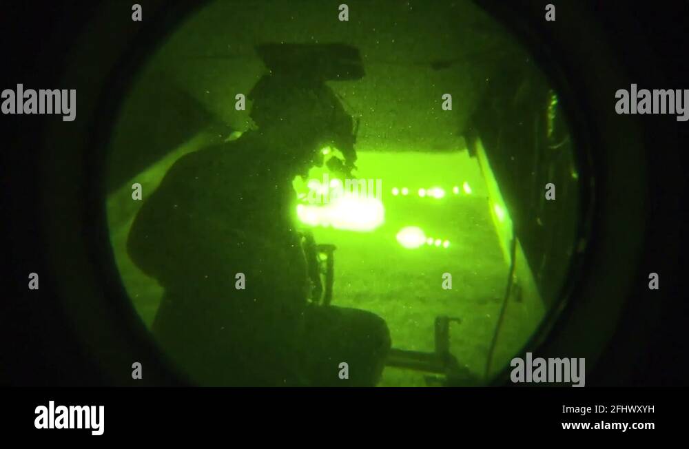 Members of the 8th Special Operations Squadron conduct night operations ...