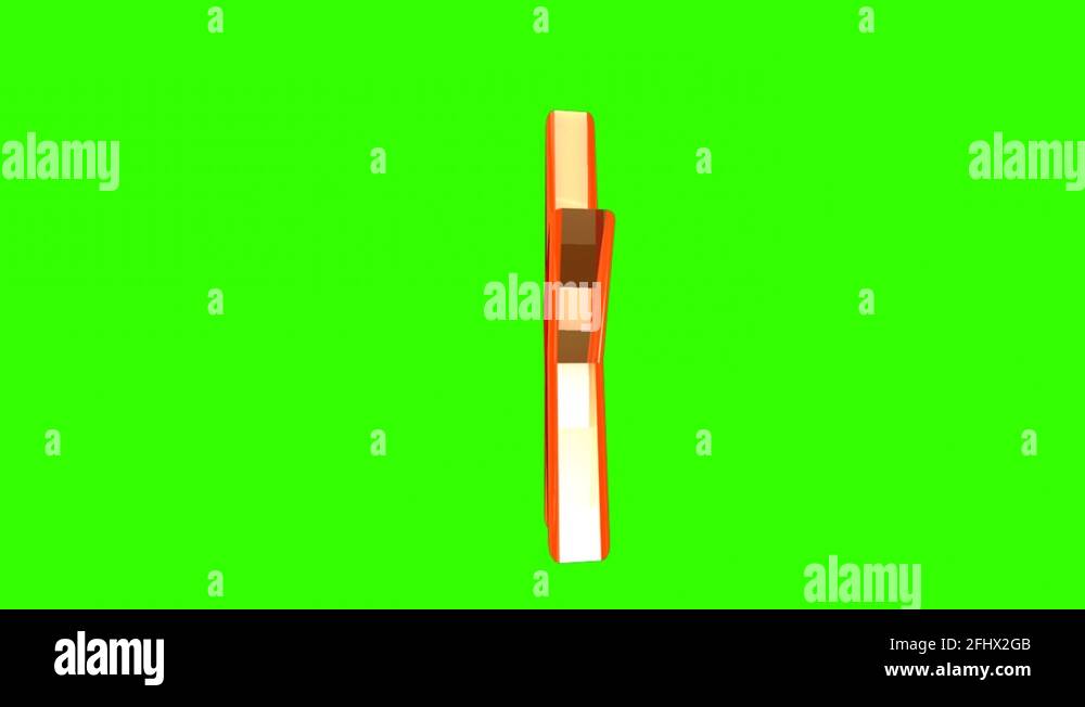 Rotating star loop green screen Stock Video Footage - Alamy