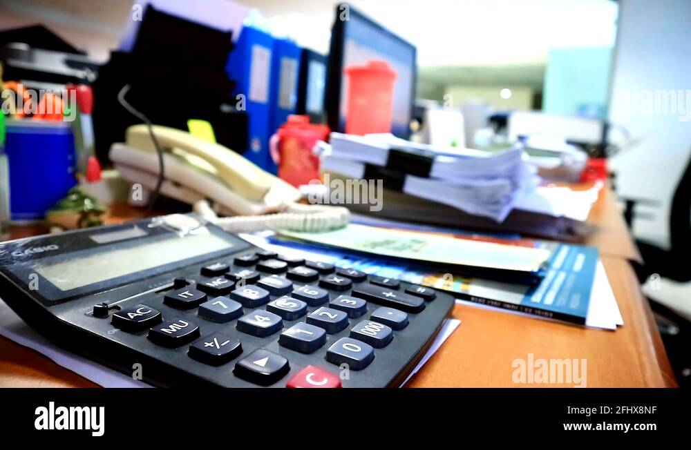 Wood office desk Stock Videos & Footage - HD and 4K Video Clips - Alamy