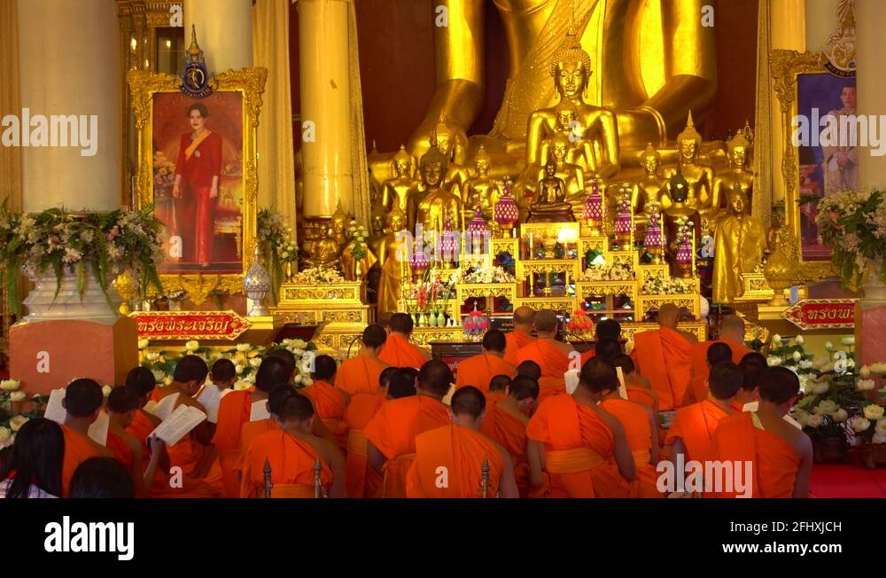 Chanting buddhist thai monks Stock Videos & Footage - HD and 4K Video ...
